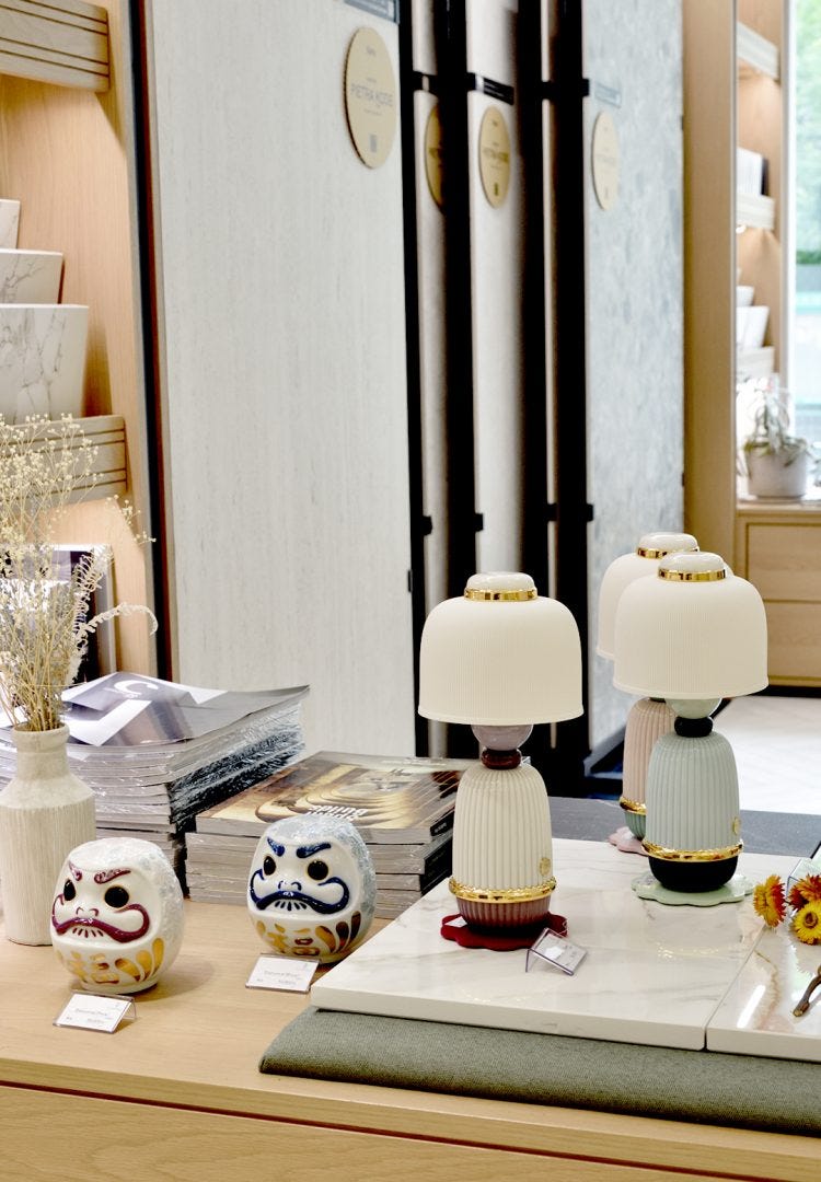 UNVEILING OF MOKUREN BY NAOTO FUKASAWA AT COSENTINO CITY TOKYO - LLADRÓ ...