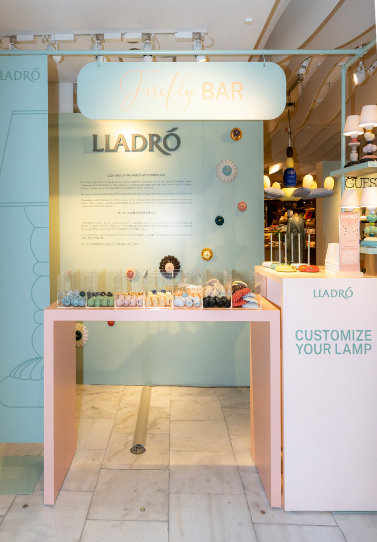 LLADRÓ FIREFLY BAR AT ISETAN SHINJUKU - LLADRÓ MAGAZINE