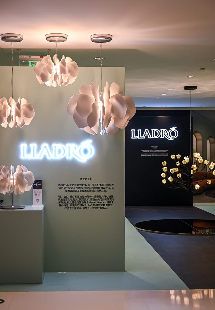 LLADRÓ UNVEILS A LIGHTING POP-UP IN CHINA - LLADRÓ MAGAZINE
