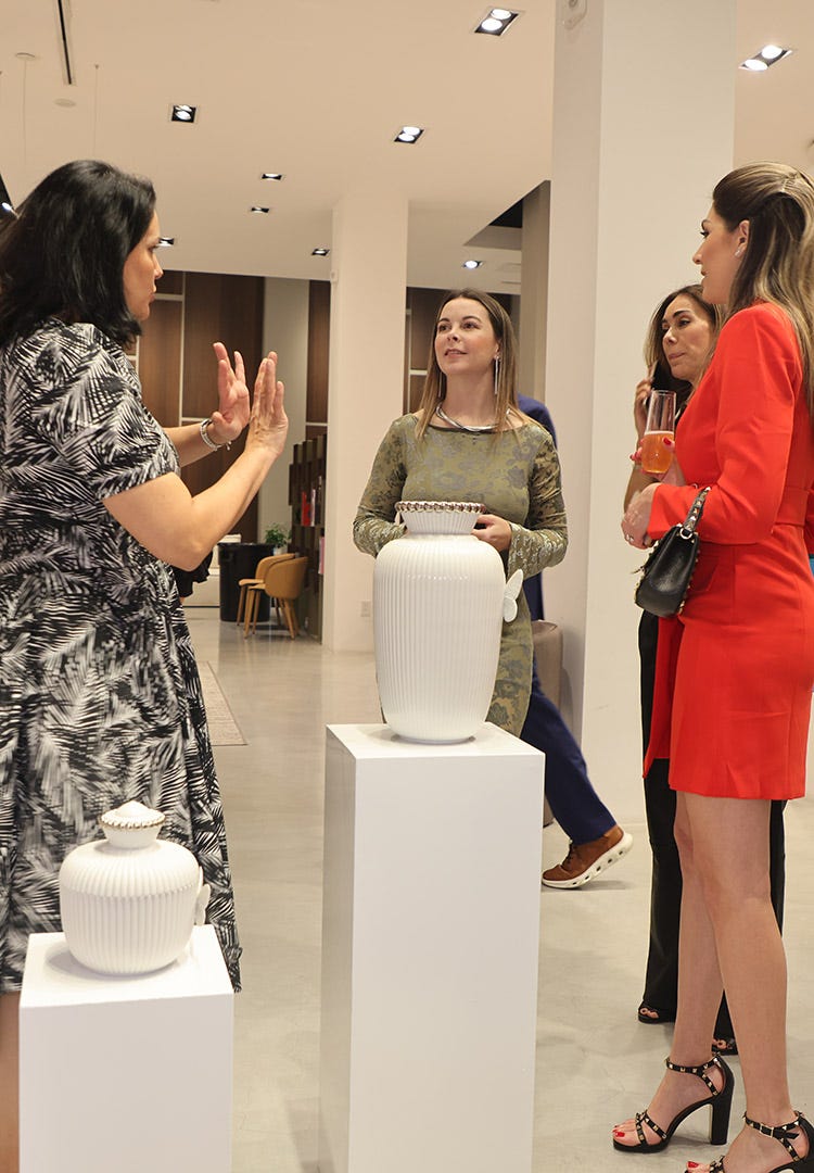 OLGA HANONO PRESENTS HER NEW COLLABORATION WITH LLADRÓ AT ADDISON HOUSE ...