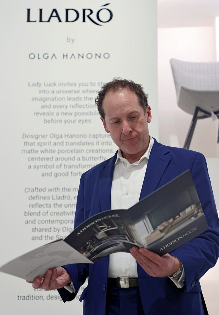 OLGA HANONO PRESENTS HER NEW COLLABORATION WITH LLADRÓ AT ADDISON HOUSE ...