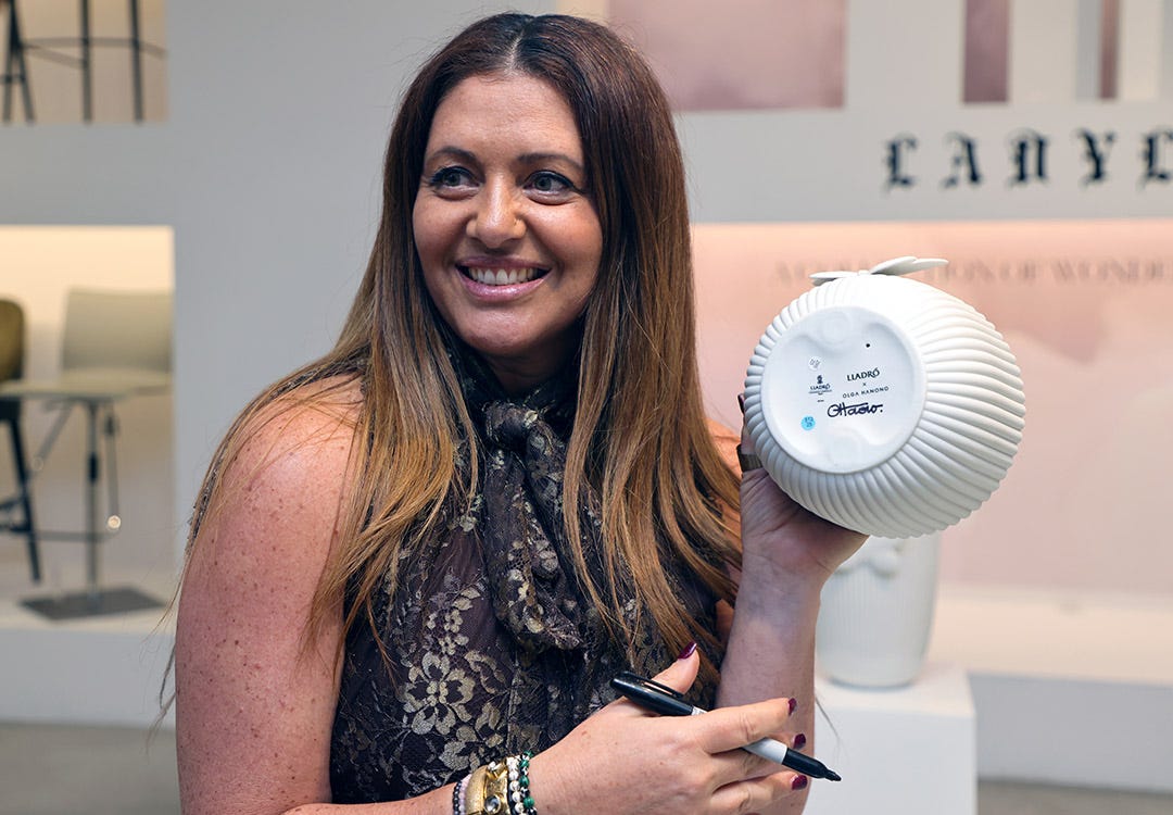 OLGA HANONO PRESENTS HER NEW COLLABORATION WITH LLADRÓ AT ADDISON HOUSE ...