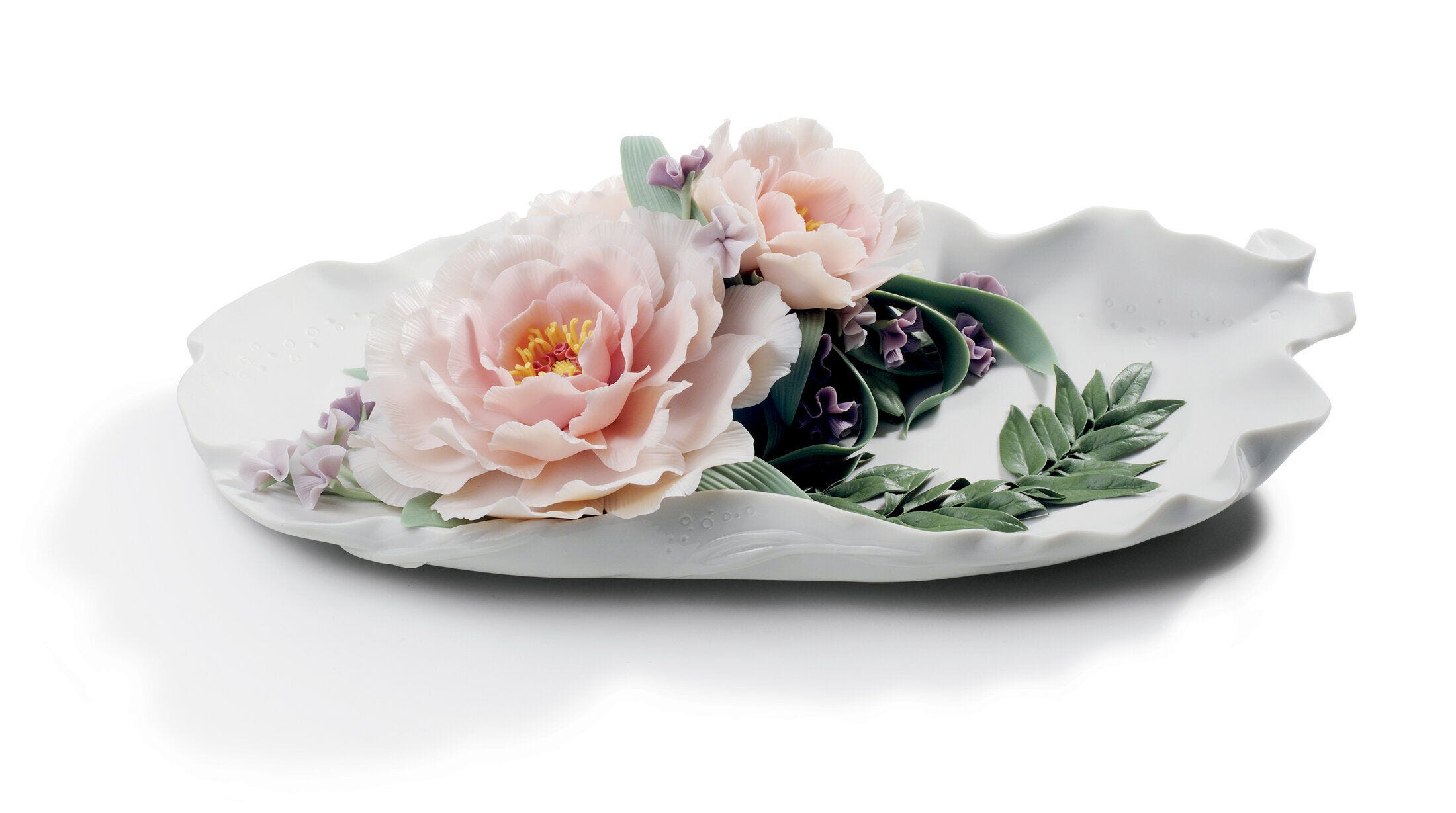 Tray with Peonies Tray | Lladró® India