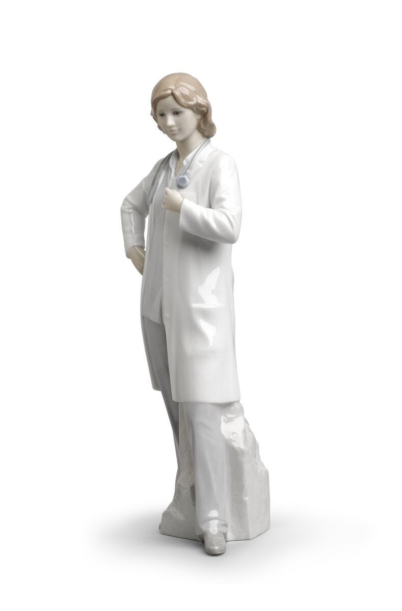 Female Doctor Figurine - Lladro-USA