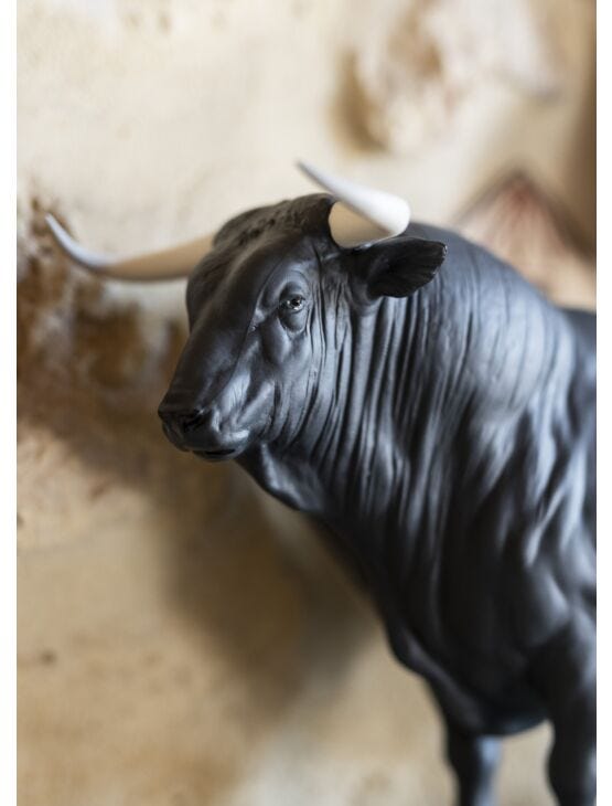 Spanish Bull Figurine - Lladro-USA