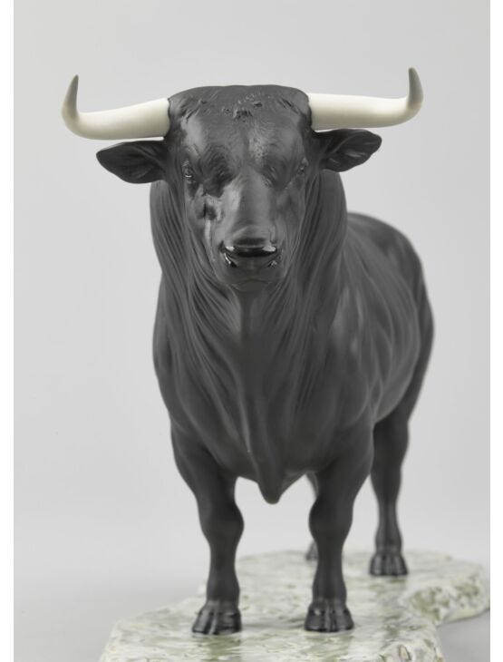 Spanish Bull Figurine - Lladro-USA