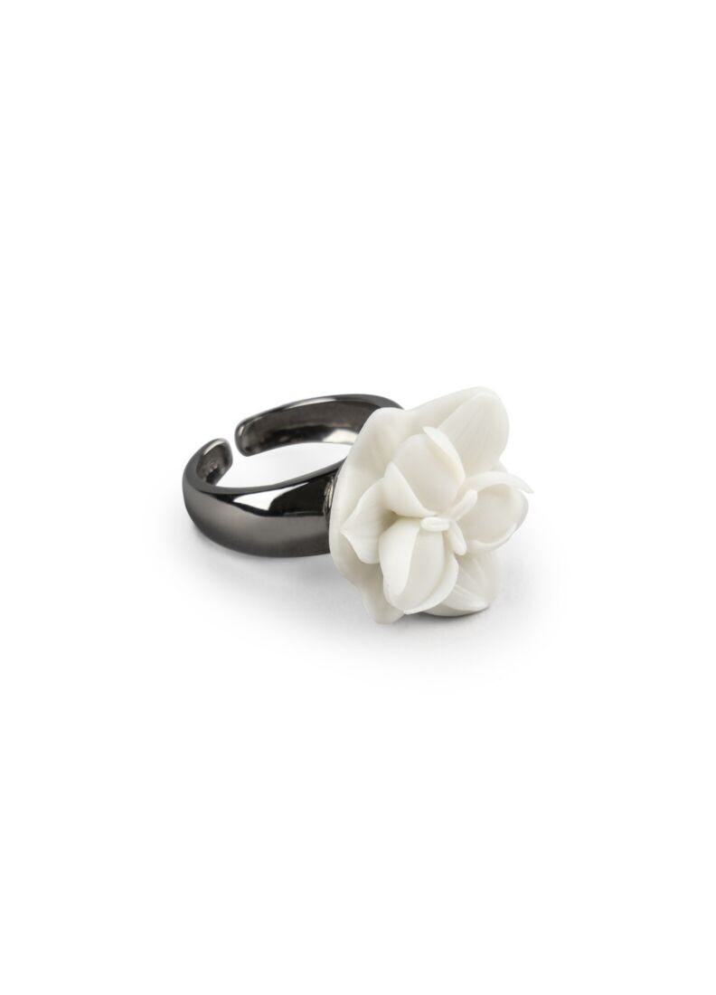 Orchid ring - Lladro-USA