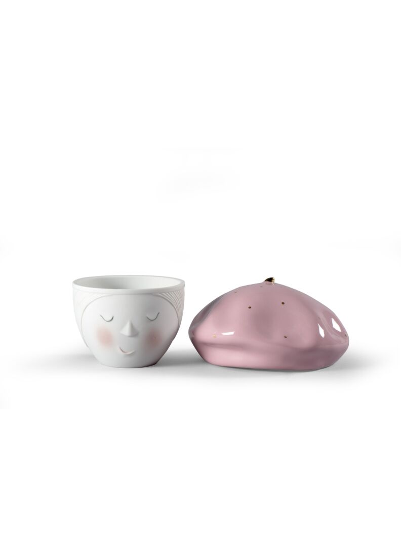 Lee Beret Box. Pink-Gold - Lladro-Europe