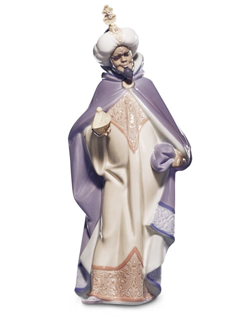 King Balthasar Nativity Figurine-II - Lladro-USA