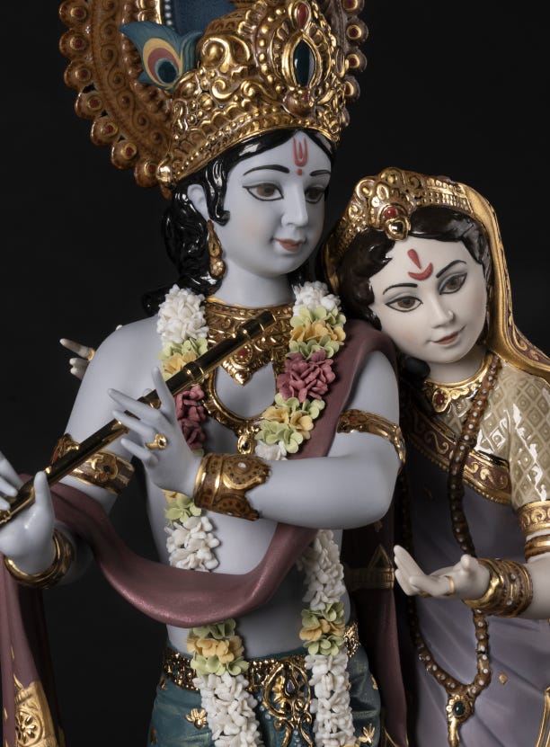 Spirit of India - Radha lord Krishna | Lladró® España